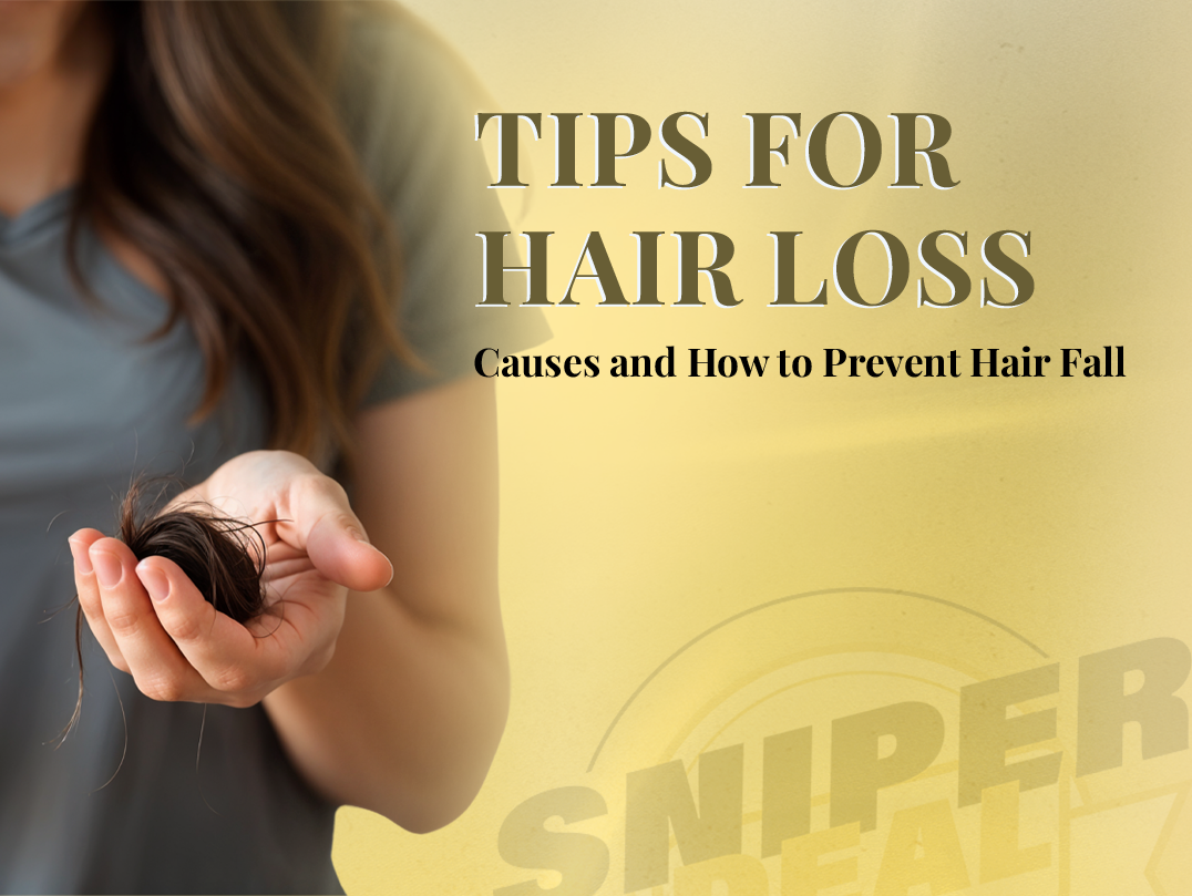 Tips for Hair Loss: Causes and How to Prevent Hair Fall – SniperDeal